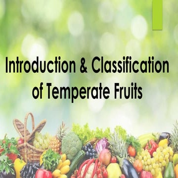 Classification of tropical, Subtropical and Temperate Fruits.pdf