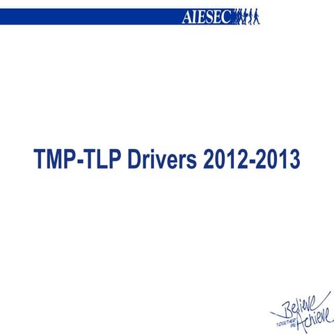 TMP TLP principles 2011 | PDF