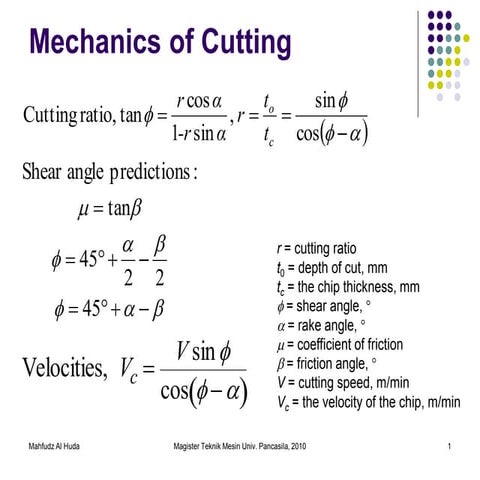 Tmr01 2010 03_fundamentals_of_machining_tambahan | PDF