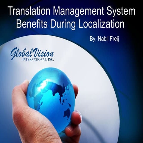 Translation Management System | PPT