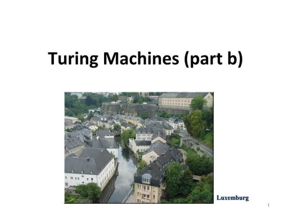 Multi dimensional turing machine | PPT
