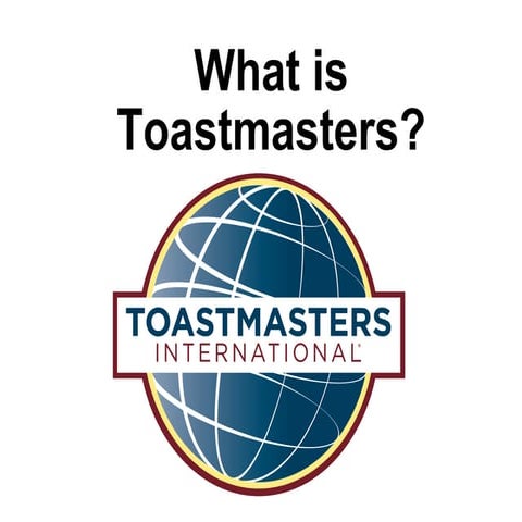 Toastmasters Presentation | PPT