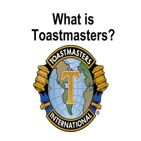 Toastmasters Presentation | PPT