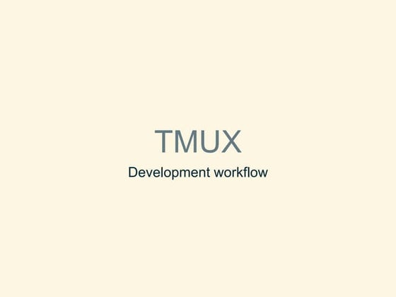 tmux عدنان الشعلة شرح برنامج | PPT