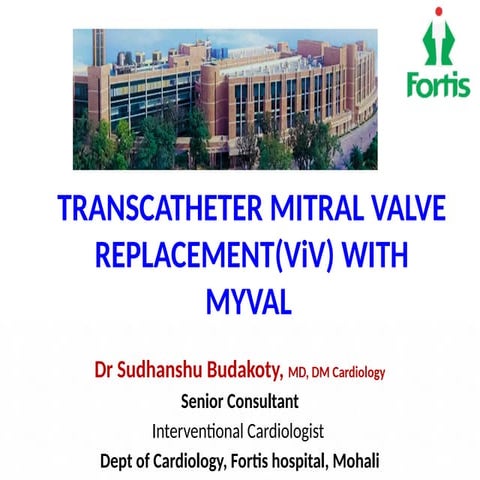 transcatheter mitral valve implantation - TMVR.pptx