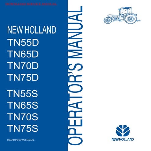 Tn75d Tn75s New Holland Tractor Operator Manual.pdf