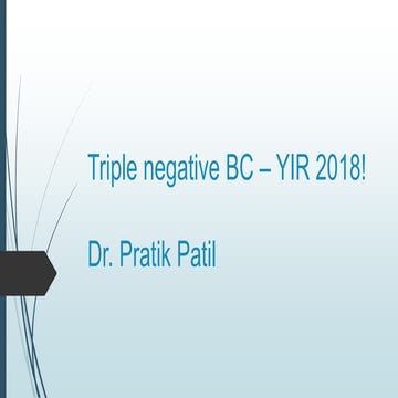 Tnbc 2018 update | PPT