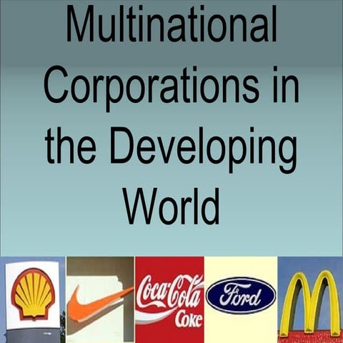 MNCs Presentation | PPT