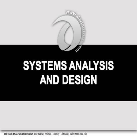 SYSTEM ANALYST | PPT