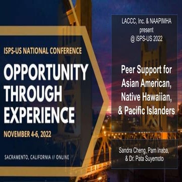 ISPS Presentation AAPI ppt 2022 conference | PPT