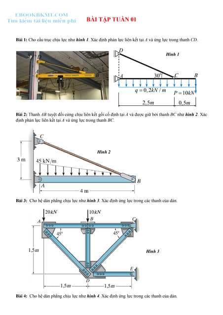 Bai tap solid work | DOC