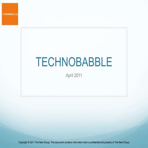 Technobabble: TNG NFC Presentation | PPTX