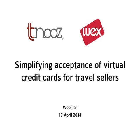 Simplifying acceptance of virtual credit cards for travel sellers | PDF
