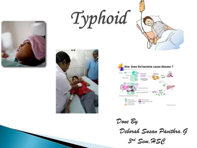 Pathophysiology of typhoid fever and the works.pptx