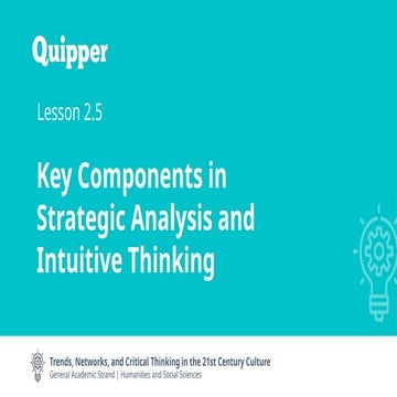 lesson 4 - Understand Strategic Analysis _ Intuitive Thinking.pptx