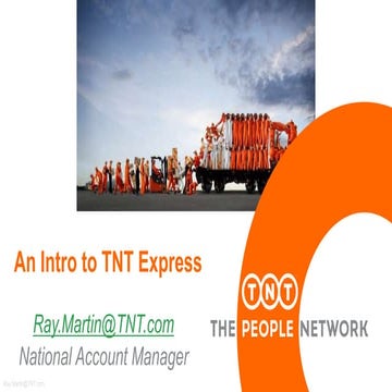 TNT Express North America National Accounts intro | PPTX