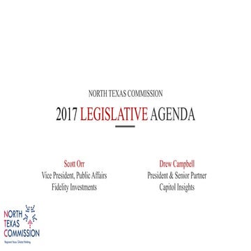 2017 Legislative Agenda | PPT