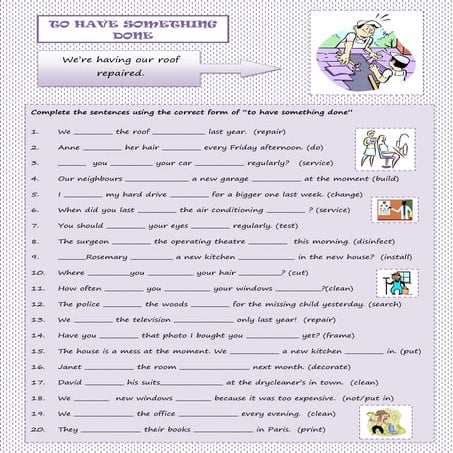 To have-something-done | PDF