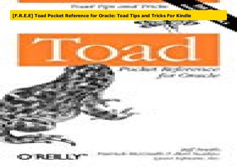 oracle sql tuning pocket reference pdf