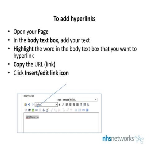 To add hyperlinksv2 | PPT