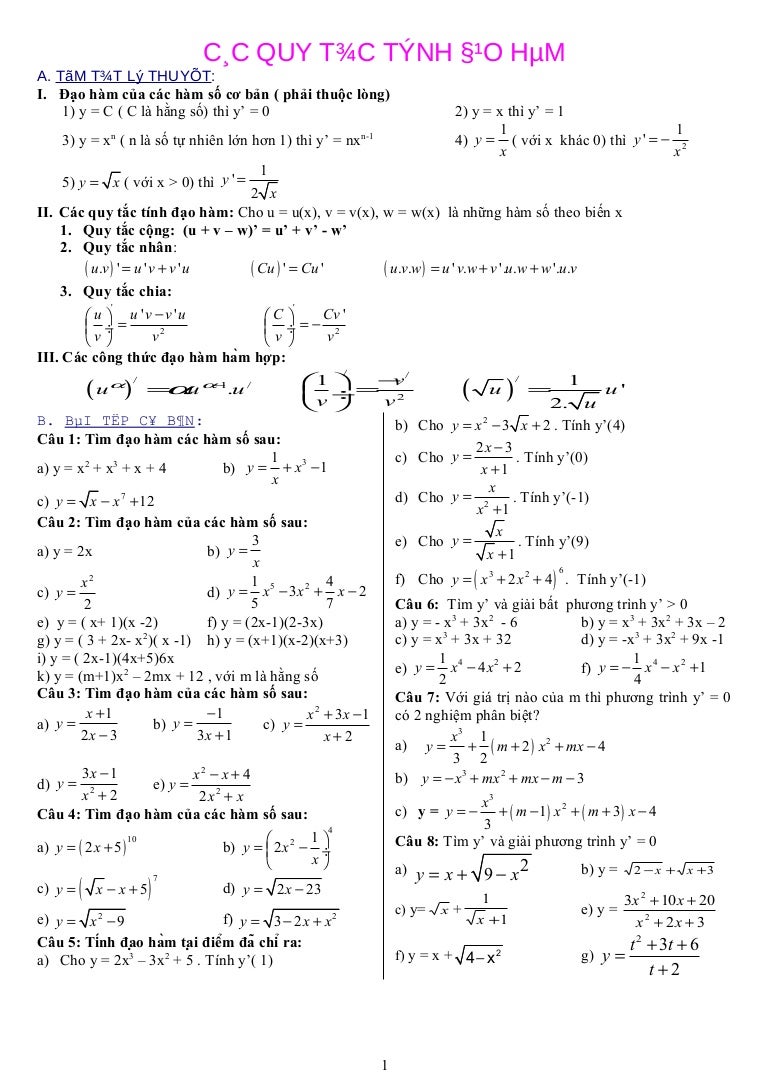 Toan11 cac quy_tac_dao_ham