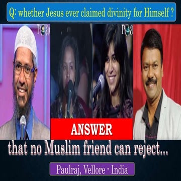 Jesus is God beyond Question | PPTX