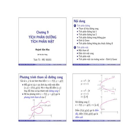 Toan t1 chuong 9-tich_phanduong_tichphanmat_4 | PDF