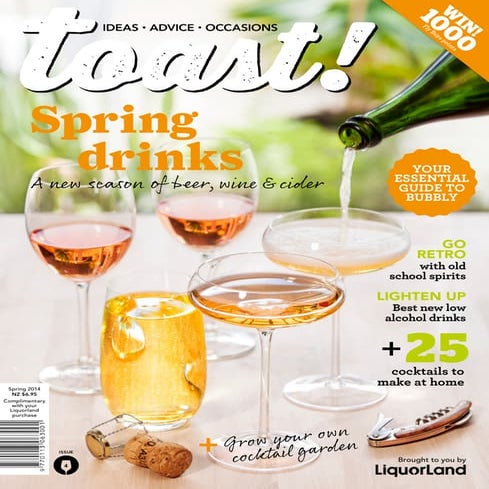 toast! issue #4 - Spring | PDF | Alcoholic Beverages | Food & Drink