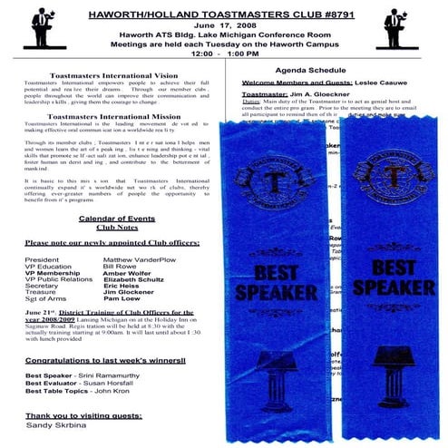 Toastmaster - Gavel Club.pptx