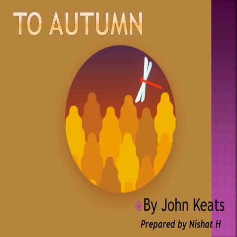 To Autumn | PPTX