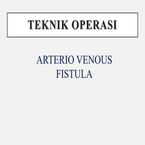 To av shunt | PPTX