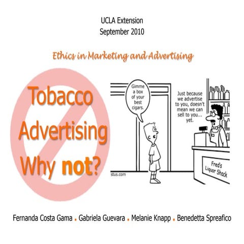 Tobacco advertising | PPT