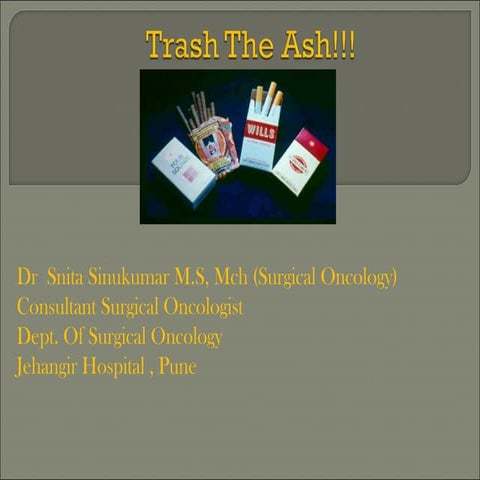 Tobacco awareness | PPT