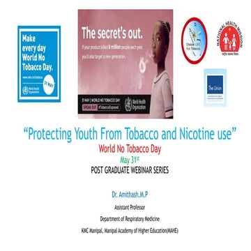 National tobbacco control programme | PPTX