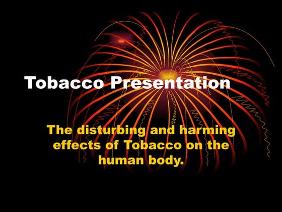 TOBACCO | PPTX