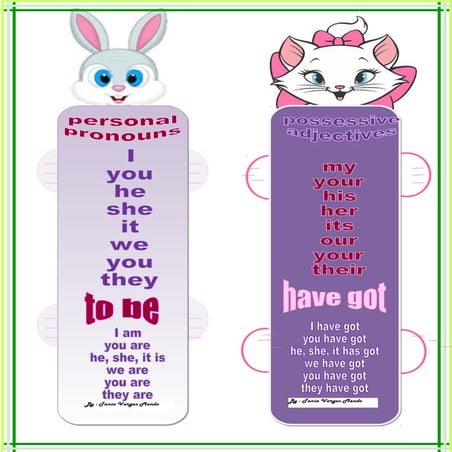 To be%2c personal pron | DOC