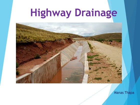 Highway Drainage System | PPT