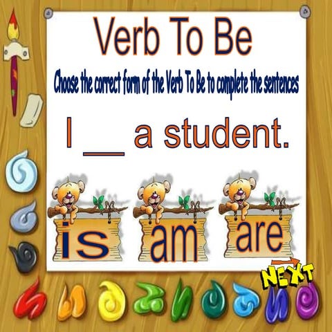 Play with the verb to be | PPTX
