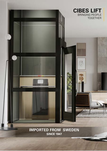 Discover the Innovation of Cibes Pitless Home Elevator | PDF