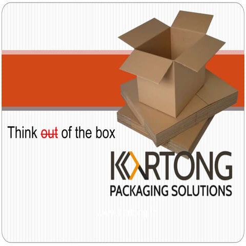 Kartong Packaging Solutions | PPTX
