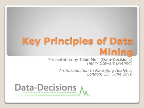Data Mining data-mining