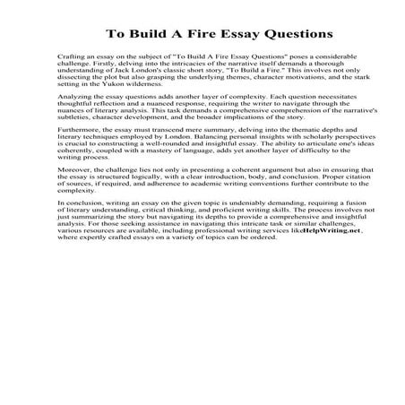 To Build A Fire Essay Questions.pdf