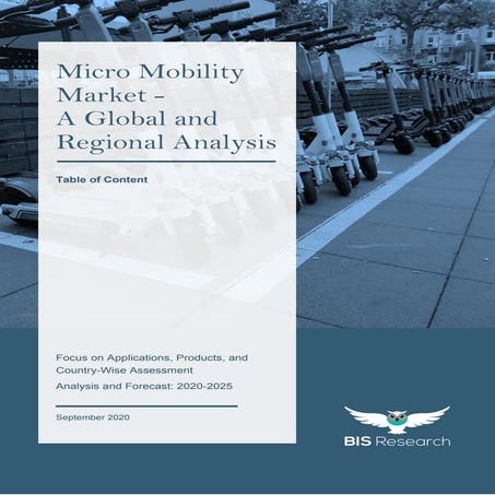 Micro Mobility Market - Global Forecast 2025 | PDF