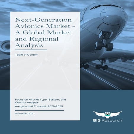 Next Generation Avionics Market to Grow at a Significant CAGR of 6.53% ...