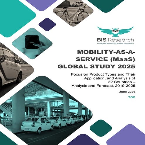 MOBILITY-AS-A-SERVICE (MaaS) GLOBAL STUDY 2025 | PDF