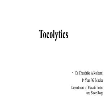 Tocolytic Drugs.pptx