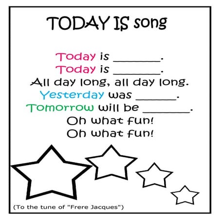 Today Is Song | PDF