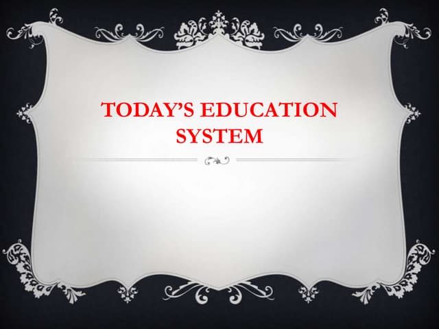Education system in india | PPTX