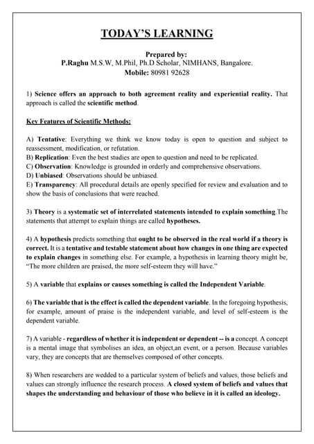 Module 1: The Selection of Research Approaches | PPTX | Educational ...