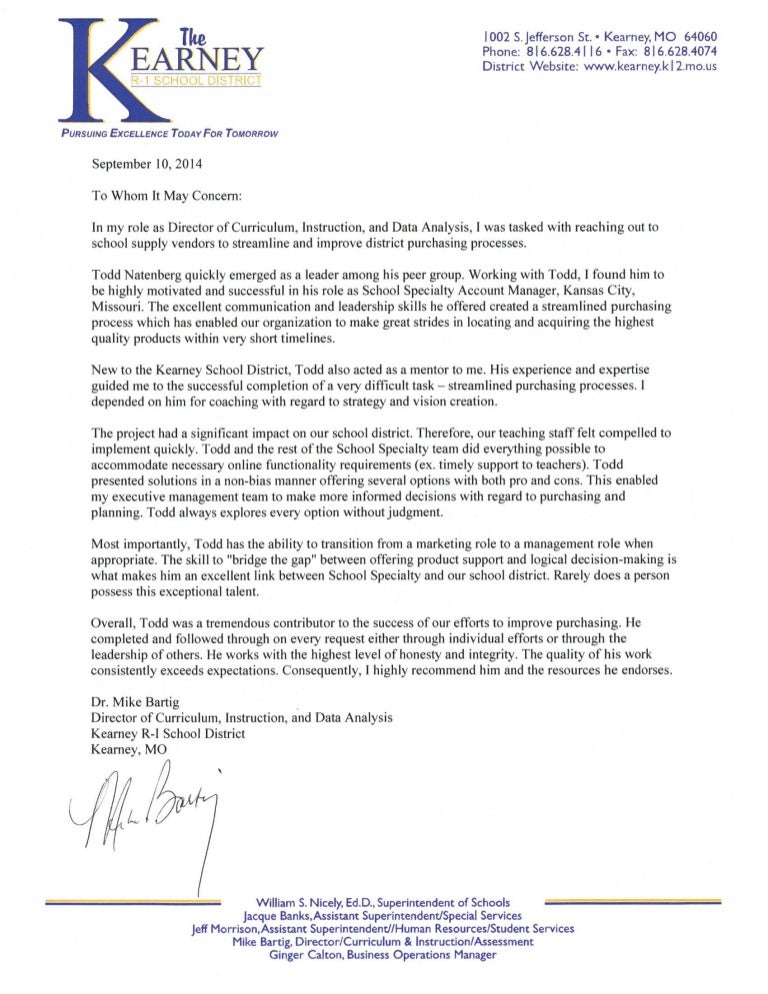 TODD NATENBERG LETTER OF RECOMMENDATION FROM KEARNEY SCHOOL DISTRICT todd-natenberg-letter-of-recommendation-from-kearney-school-district